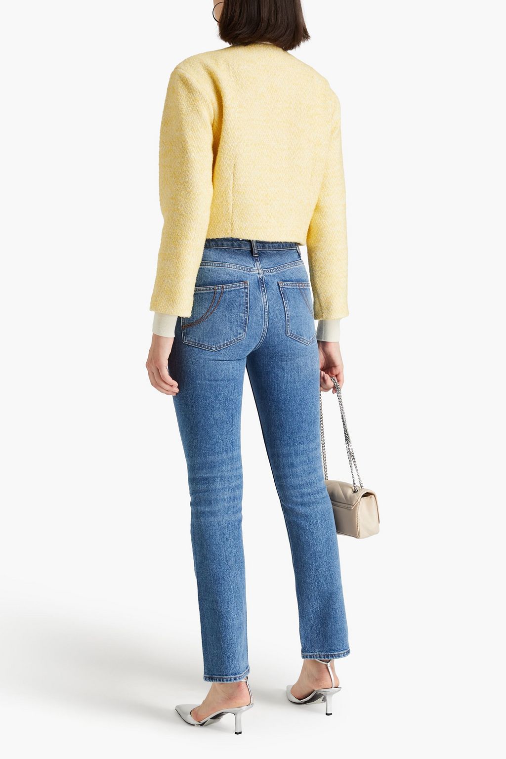 Veste MAJE en tweed pour femme – Élégant modèle de veste chic – Mode et ...